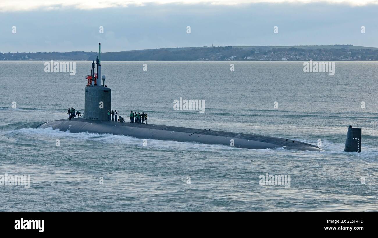 Virginia class attack submarine hi-res stock photography and images - Alamy