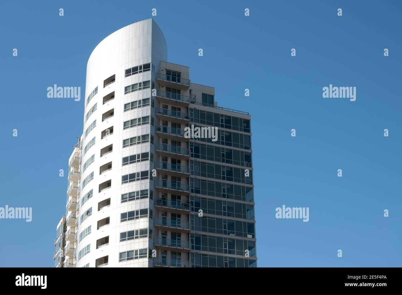 Generic high-rise condo building Stock Photo - Alamy
