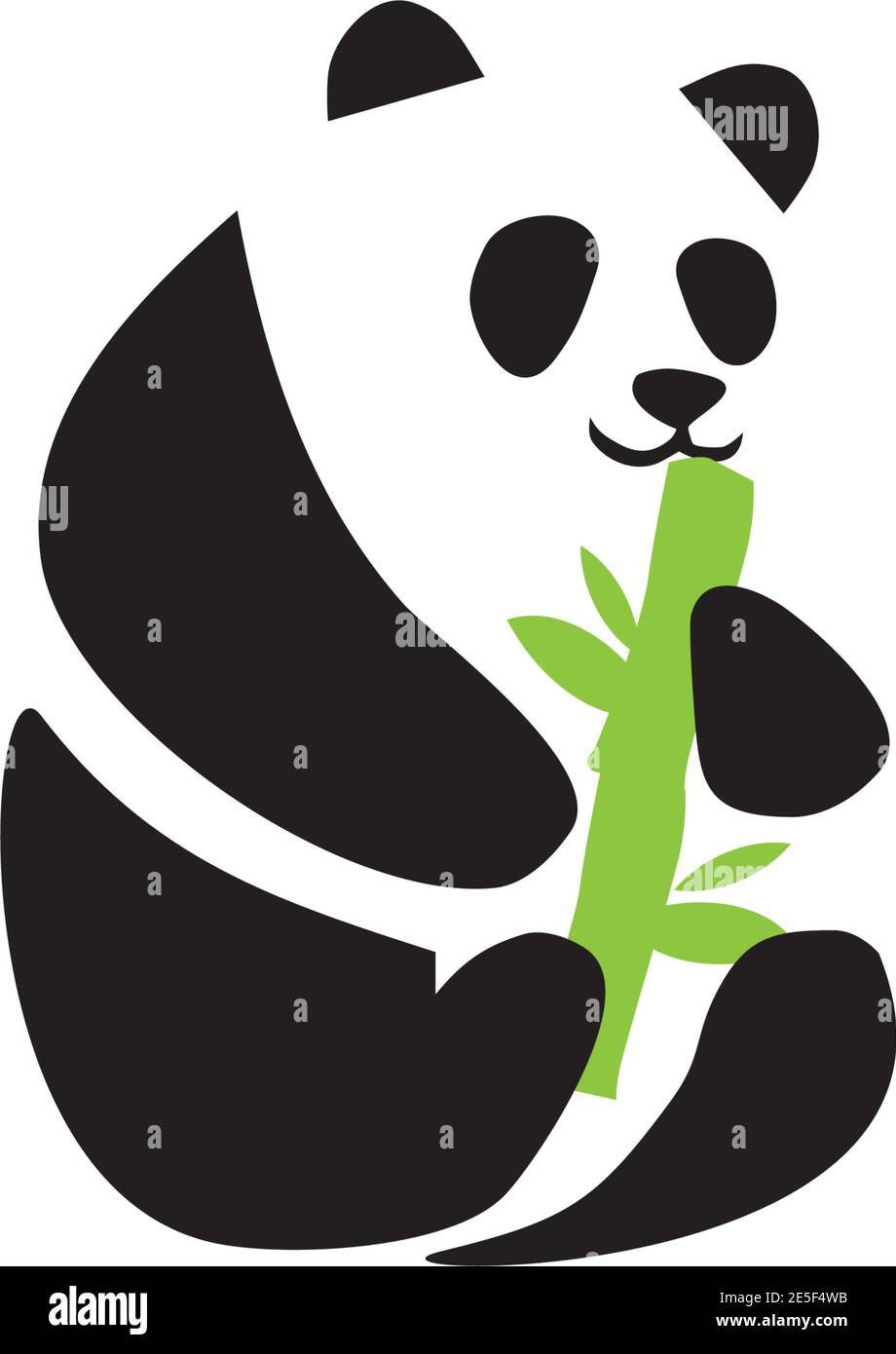 Panda animal logo design vector template Stock Vector Image & Art - Alamy