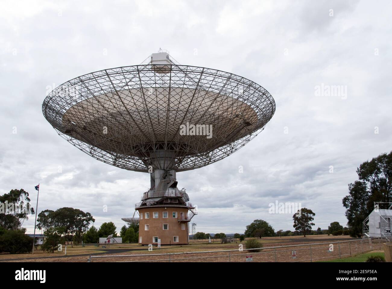 The Parkes Observatory, a radio telescope observatory near Parkes, New ...