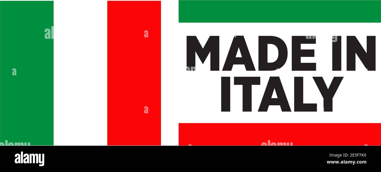 Italian product emblem logo design vector template Stock Vector Image ...