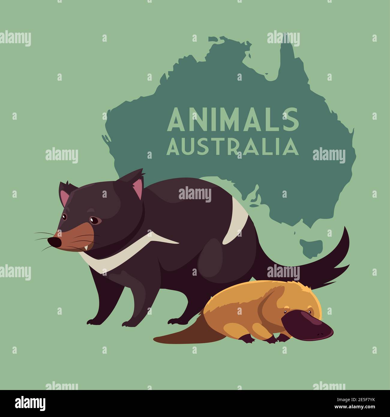 Map Of Tasmanian Devils Habitat