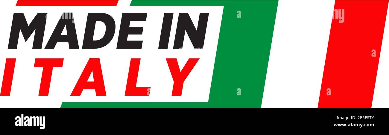 Italian product emblem logo design vector template Stock Vector Image ...