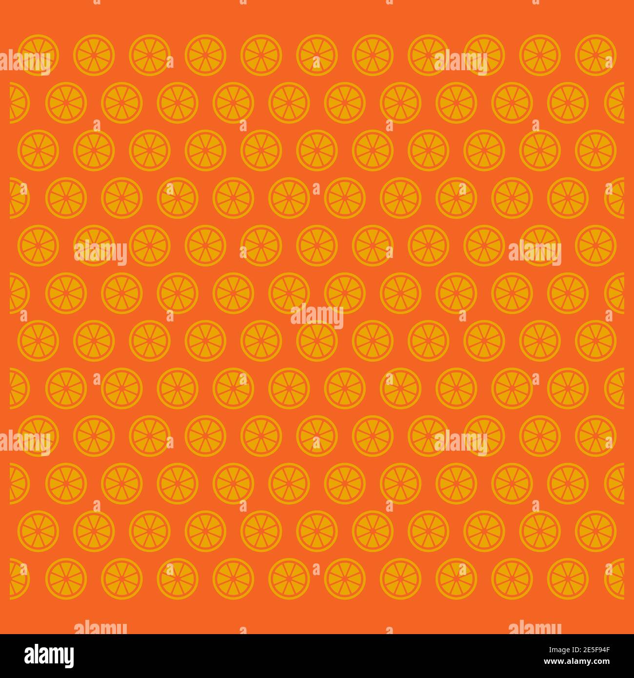 Seamless pattern orange fruit design template Stock Vector Image & Art ...