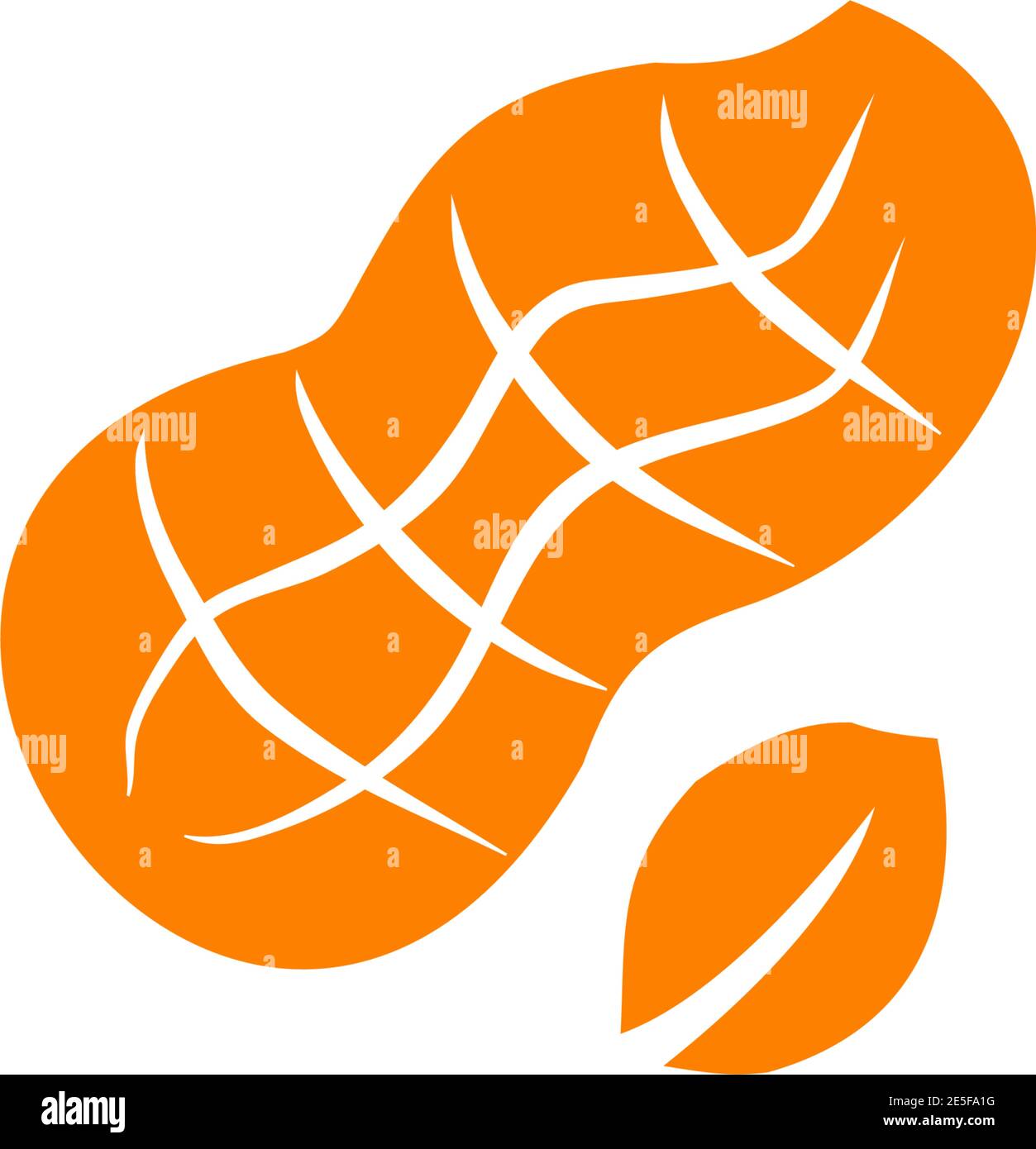 Peanut plant logo design vector template Stock Vector Image & Art - Alamy