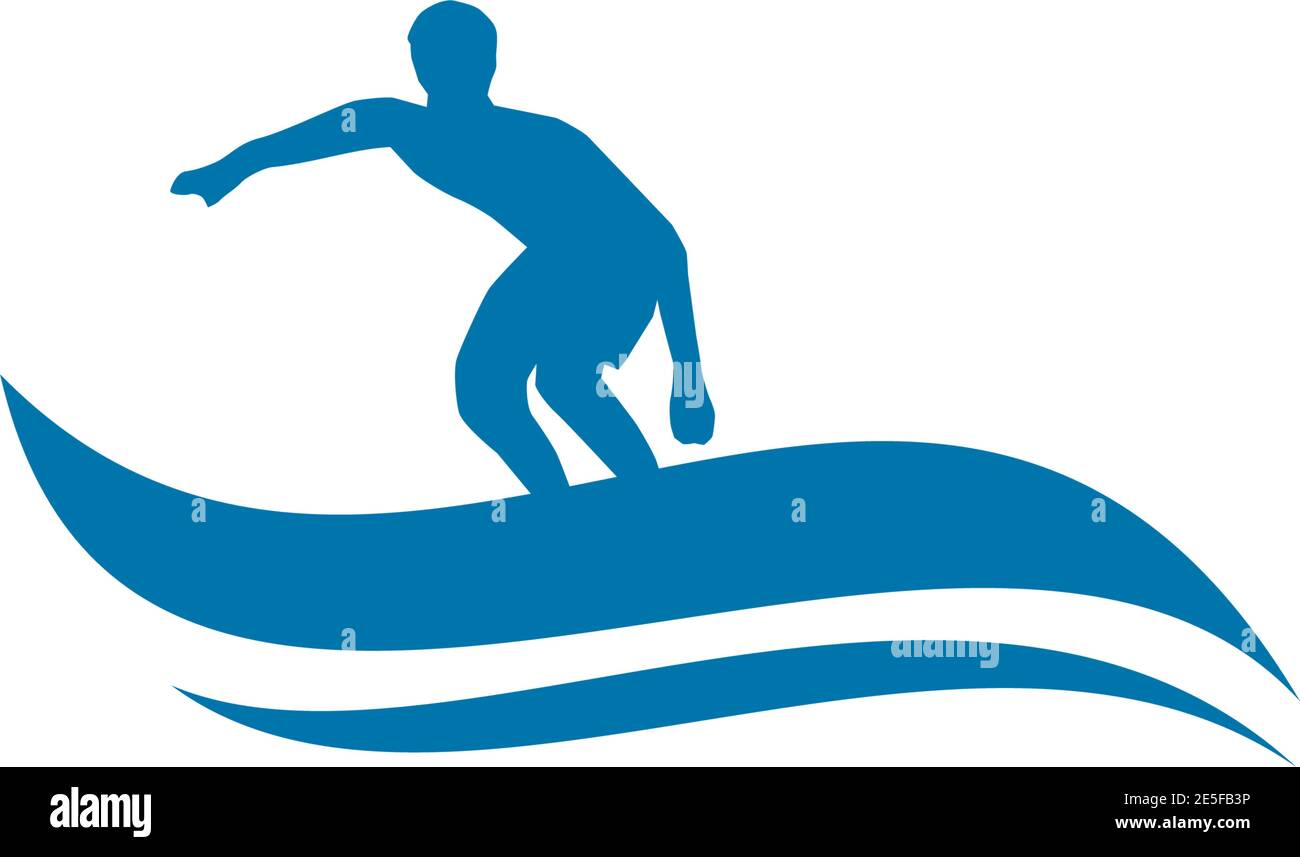 Bali beach surfer Stock Vector Images - Alamy