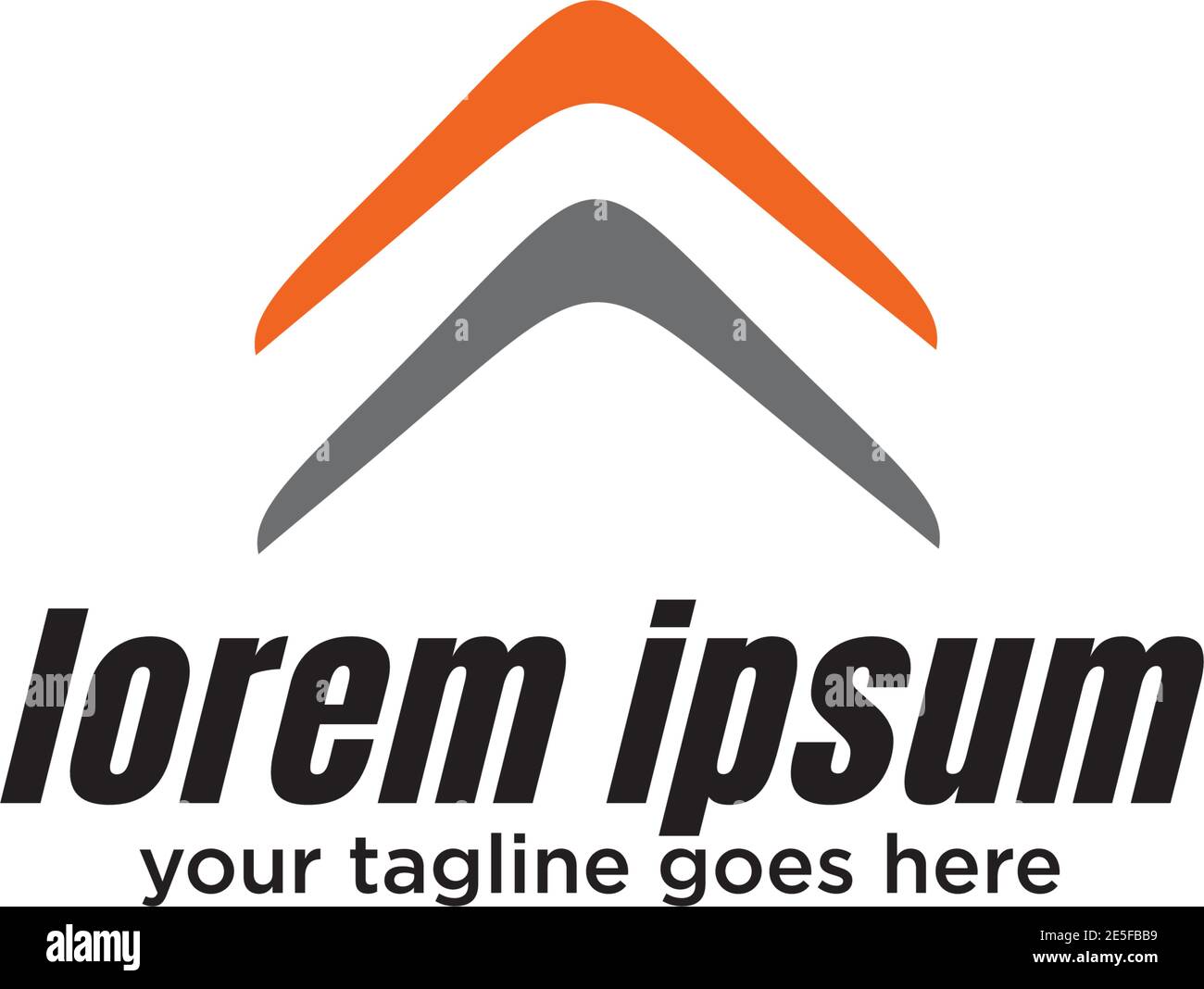 Boomerang weapon icon logo design vector template Stock Vector Image ...