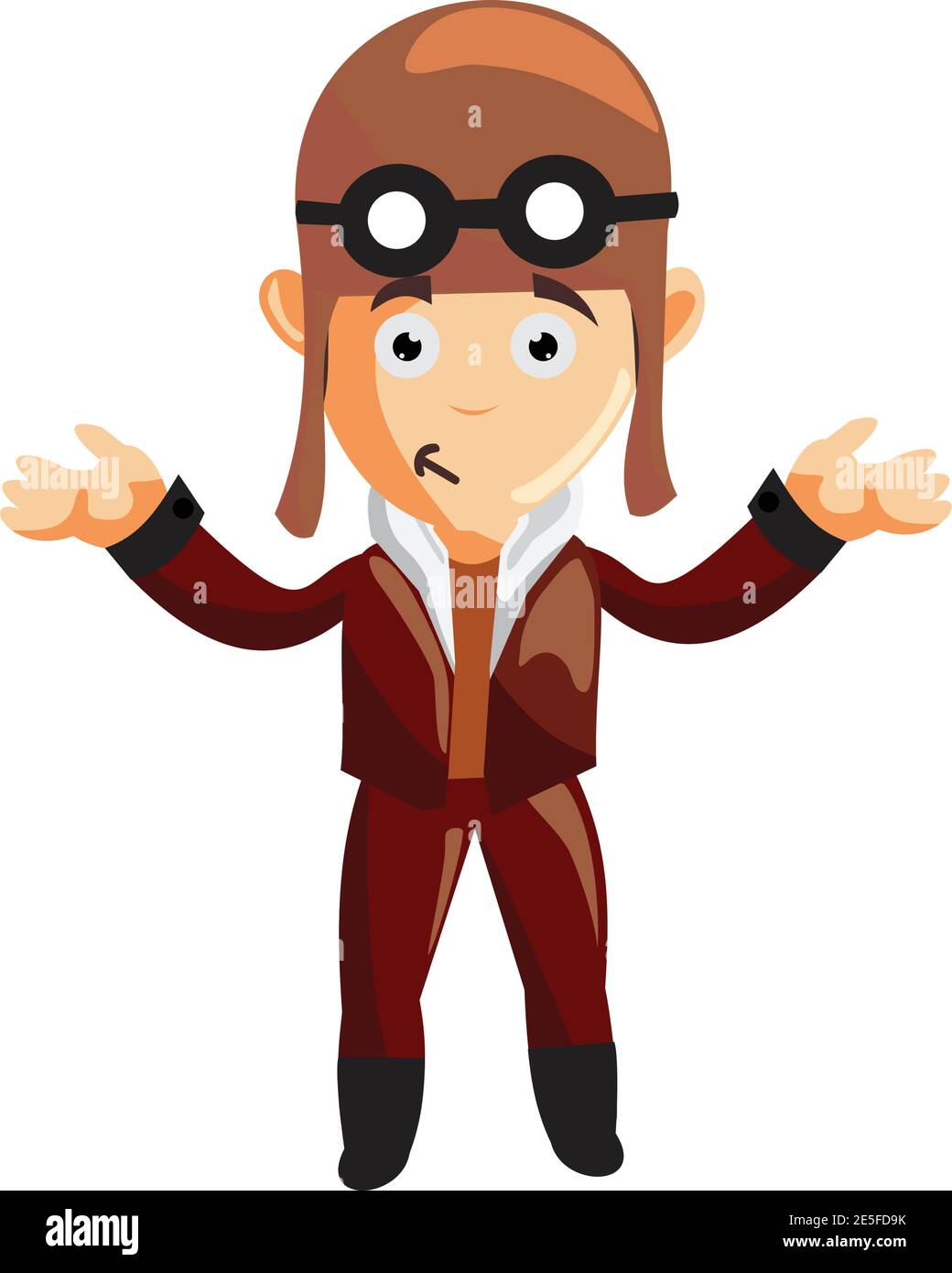 Confused child Stock Vector Images - Alamy