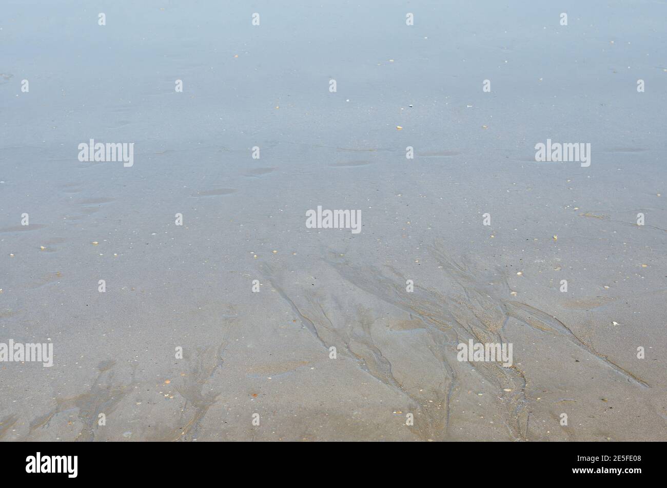 Sand Beach and Sea Water Stock Photo - Alamy