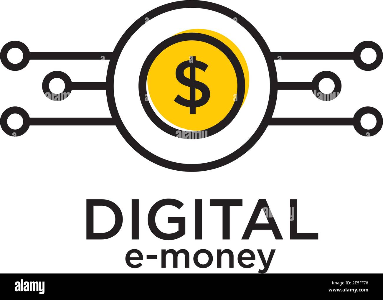 E wallet e business e banking vector vectors Stock Vector Images - Alamy