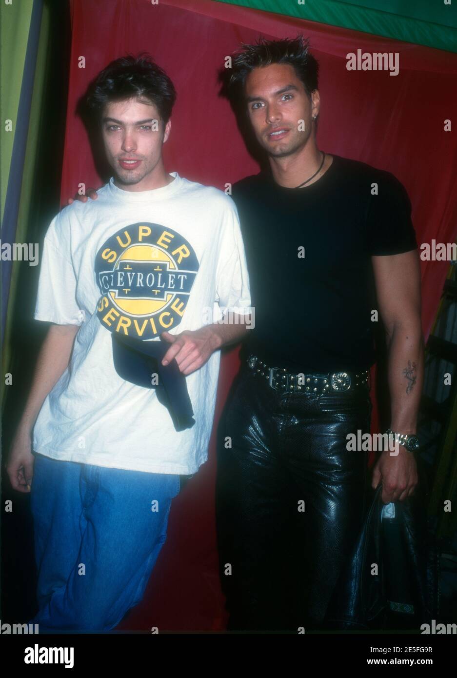 Santa Monica, California, USA 2nd May 1996 Model Mike Campbell and ...