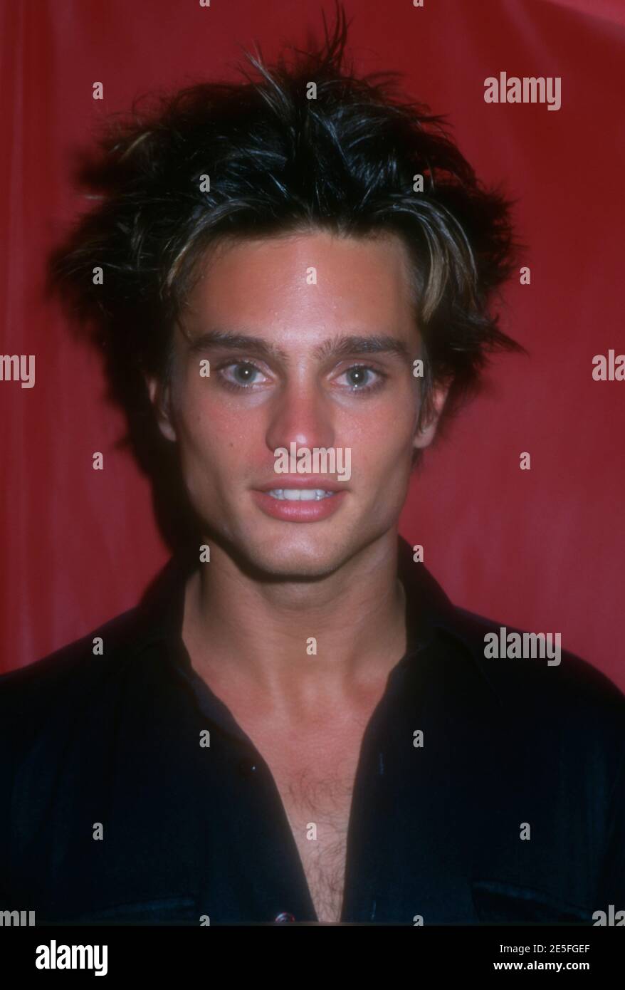 Santa Monica, California, USA 2nd May 1996 A Model poses backstage at ...