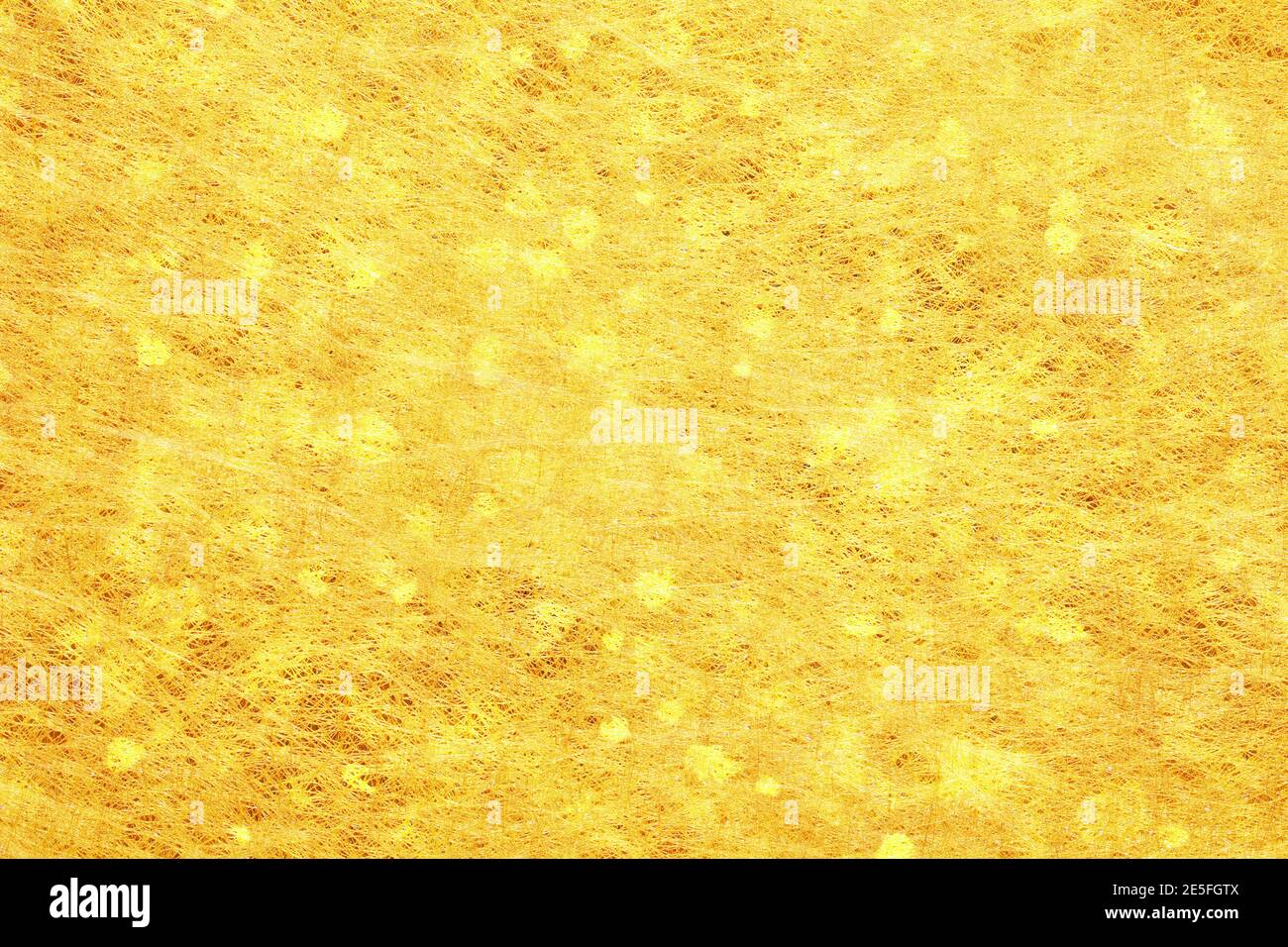 Japanese gold color paper texture background or natural grunge canvas ...
