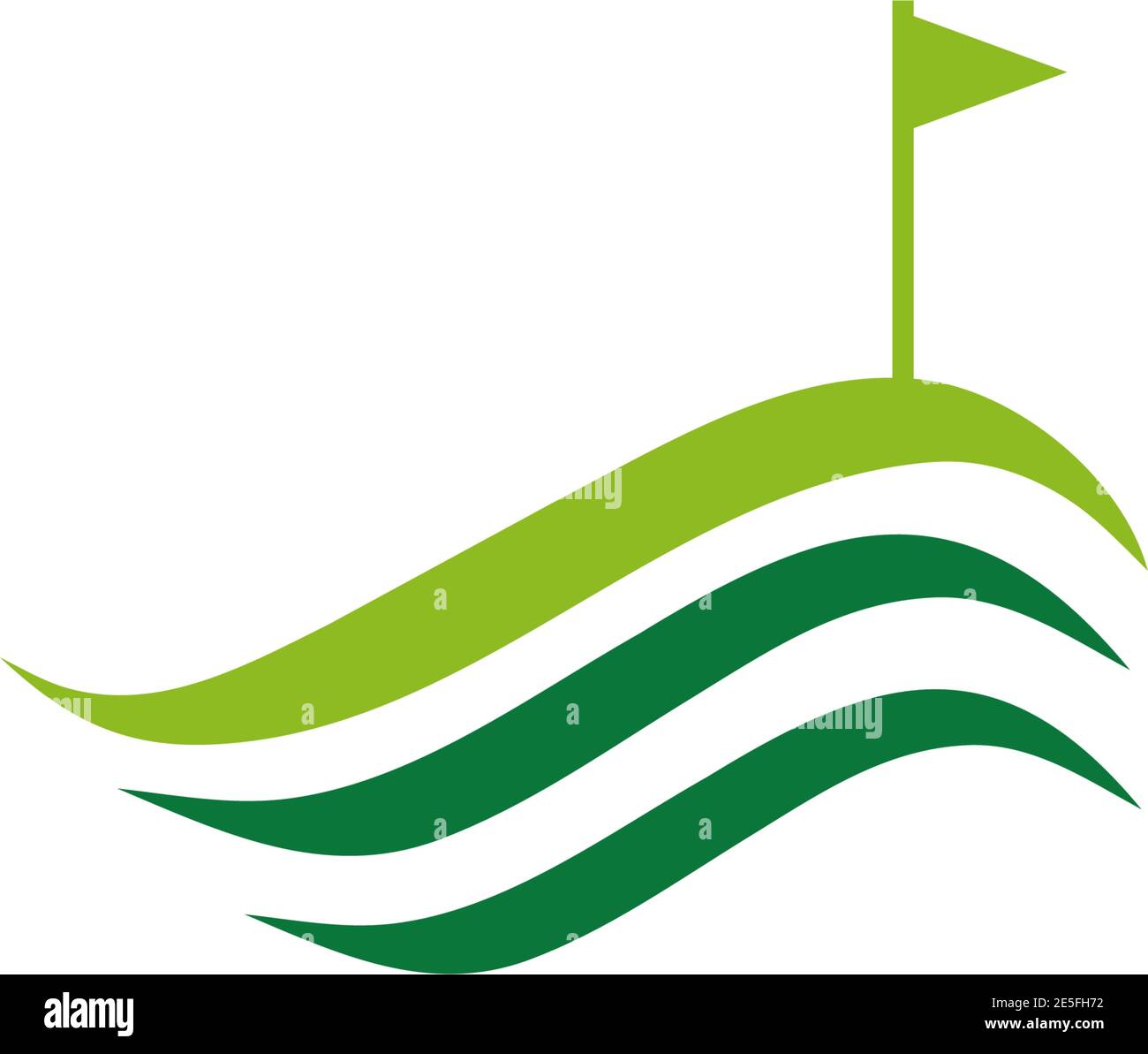 Golf club icon logo design inspiration vector template Stock Vector ...