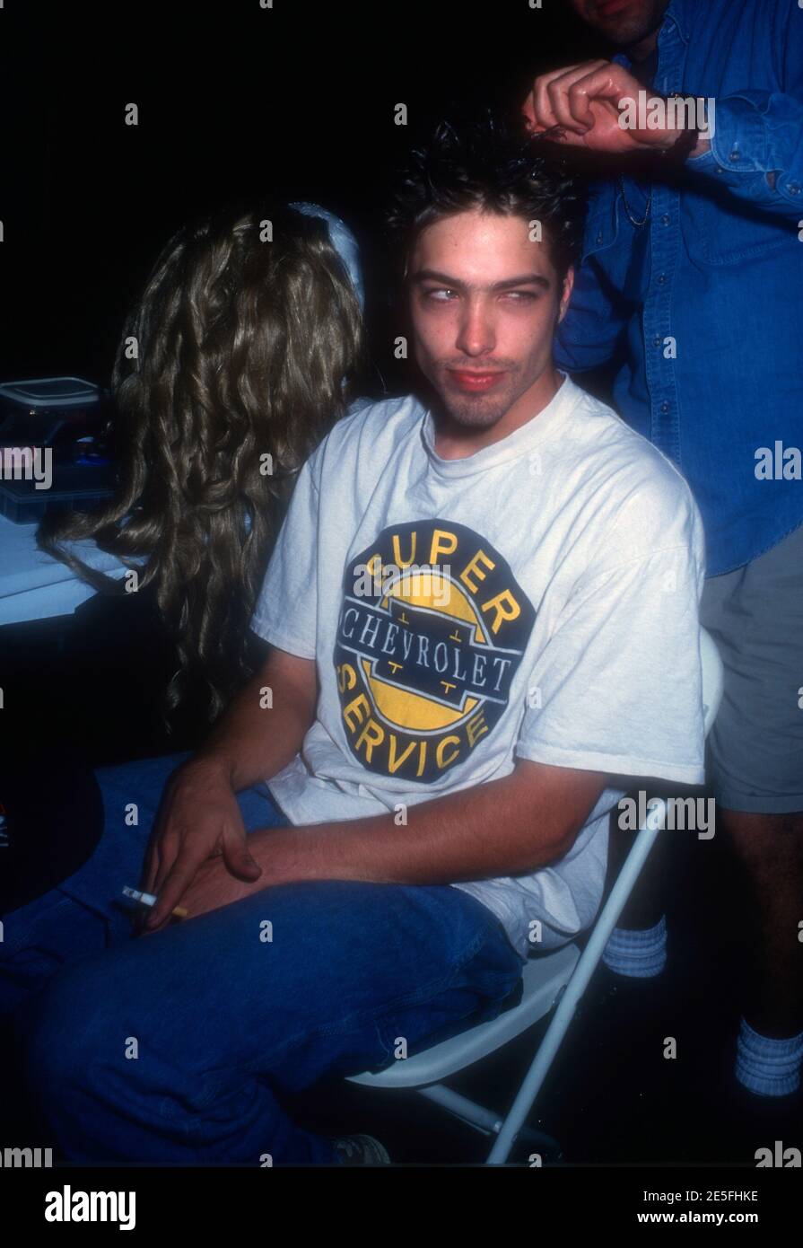 Santa Monica, California, USA 2nd May 1996 Model Mike Campbell poses ...
