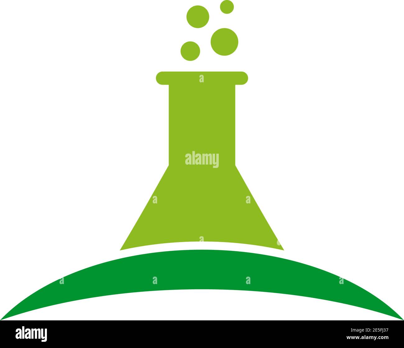 Lab logo design with using chemical bottle icon logo design vector ...