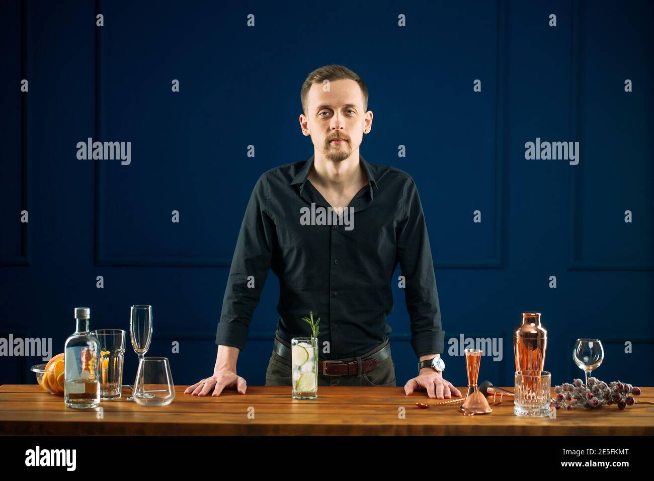 Bartender Desk High Resolution Stock Photography and Images - Alamy