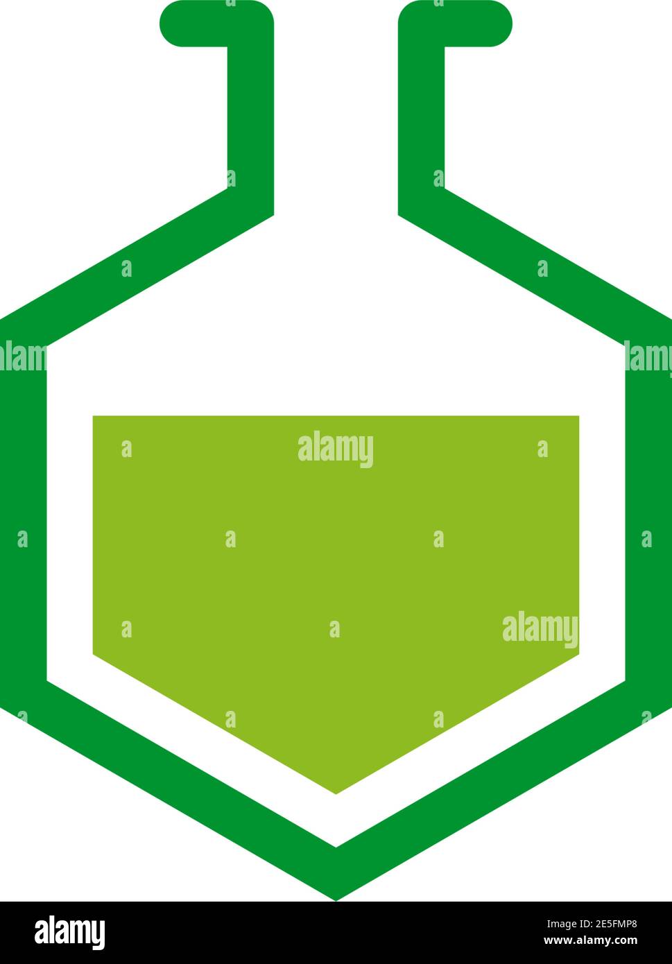 Lab logo design with using chemical bottle icon logo design vector ...