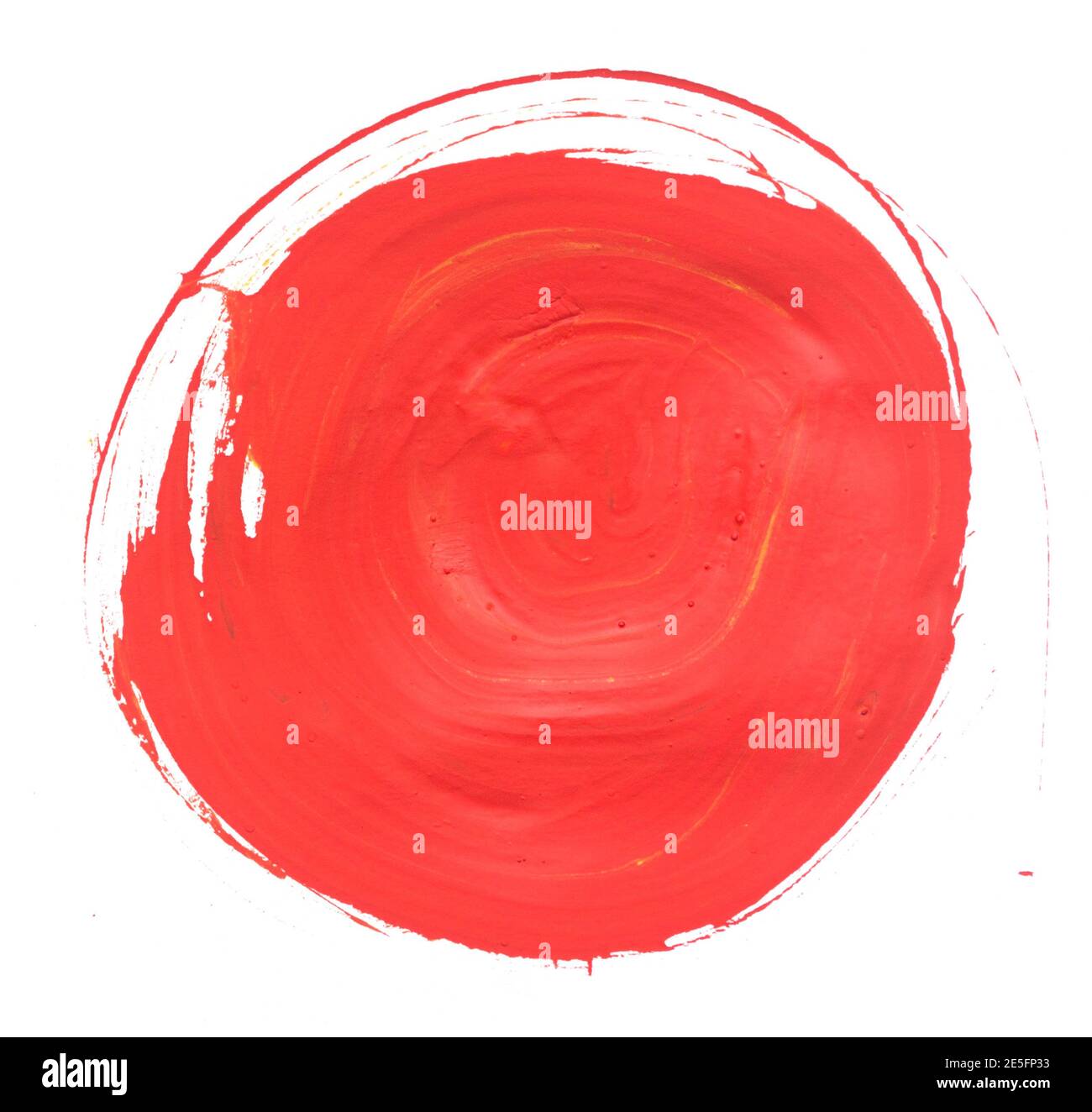 Red paint circle hi-res stock photography and images - Alamy
