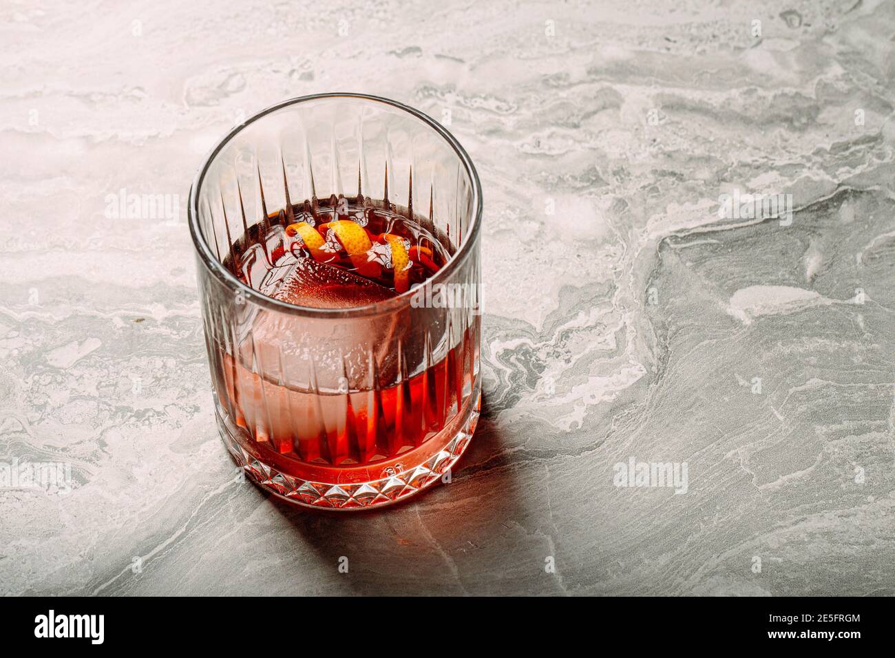 Negroni cocktail side hi-res stock photography and images - Alamy