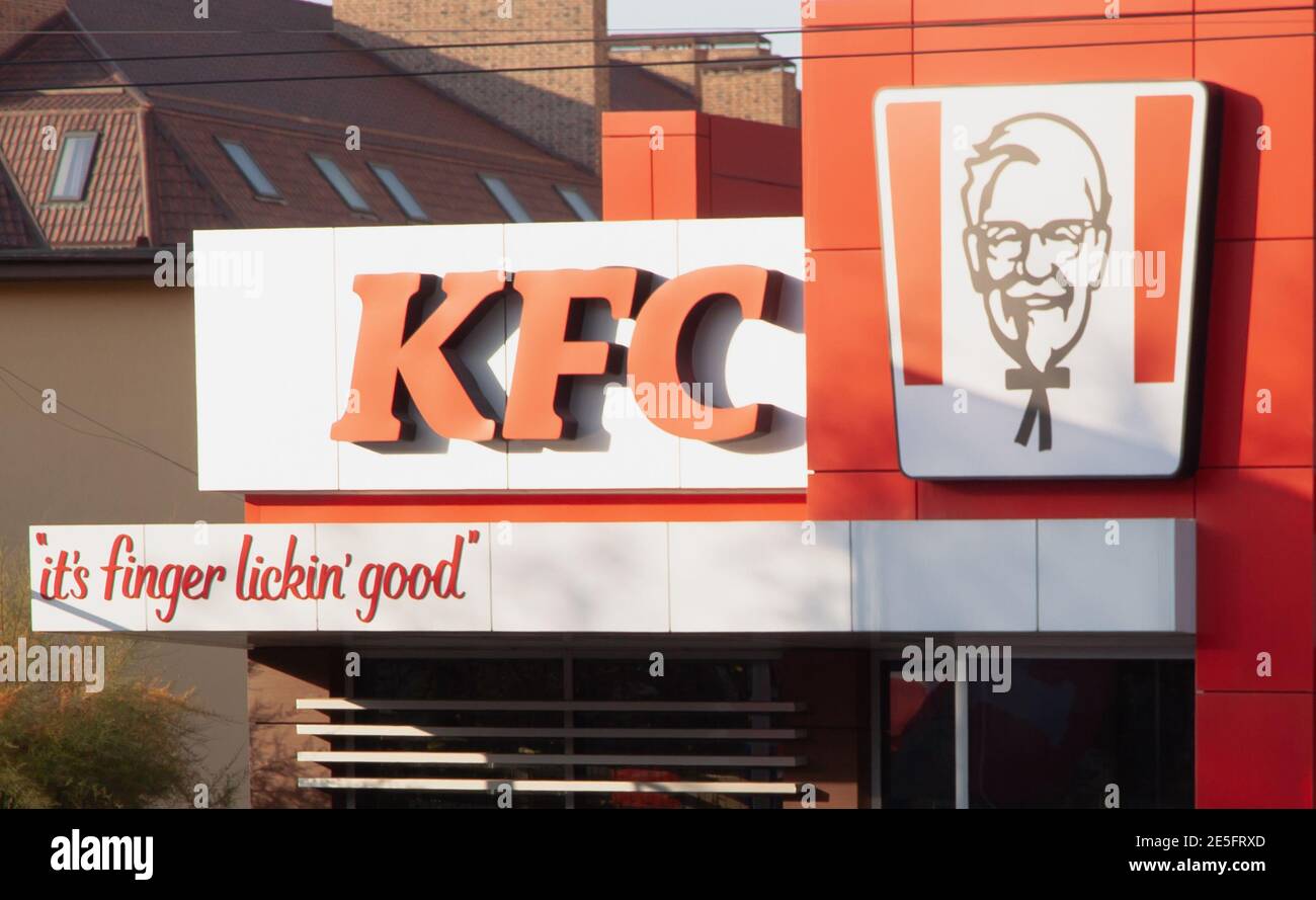Kfc emblem hi-res stock photography and images - Alamy