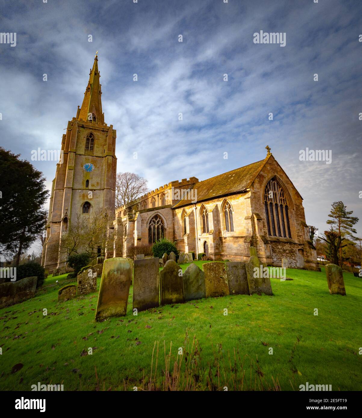 Church of St Mary and The Holy Rood, Donington, Lincolnshire Stock ...