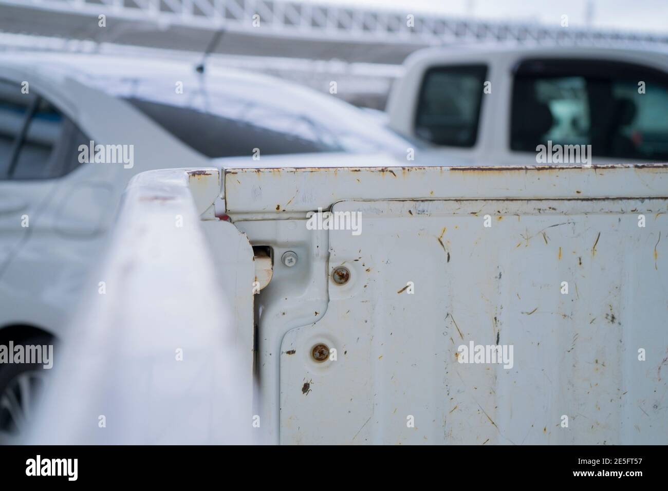 Pickup truck rear view hi-res stock photography and images - Alamy