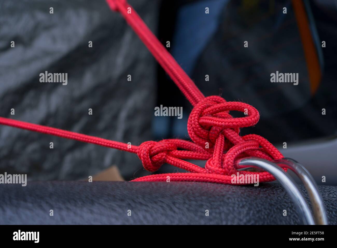 Wire rope knot hi-res stock photography and images - Alamy