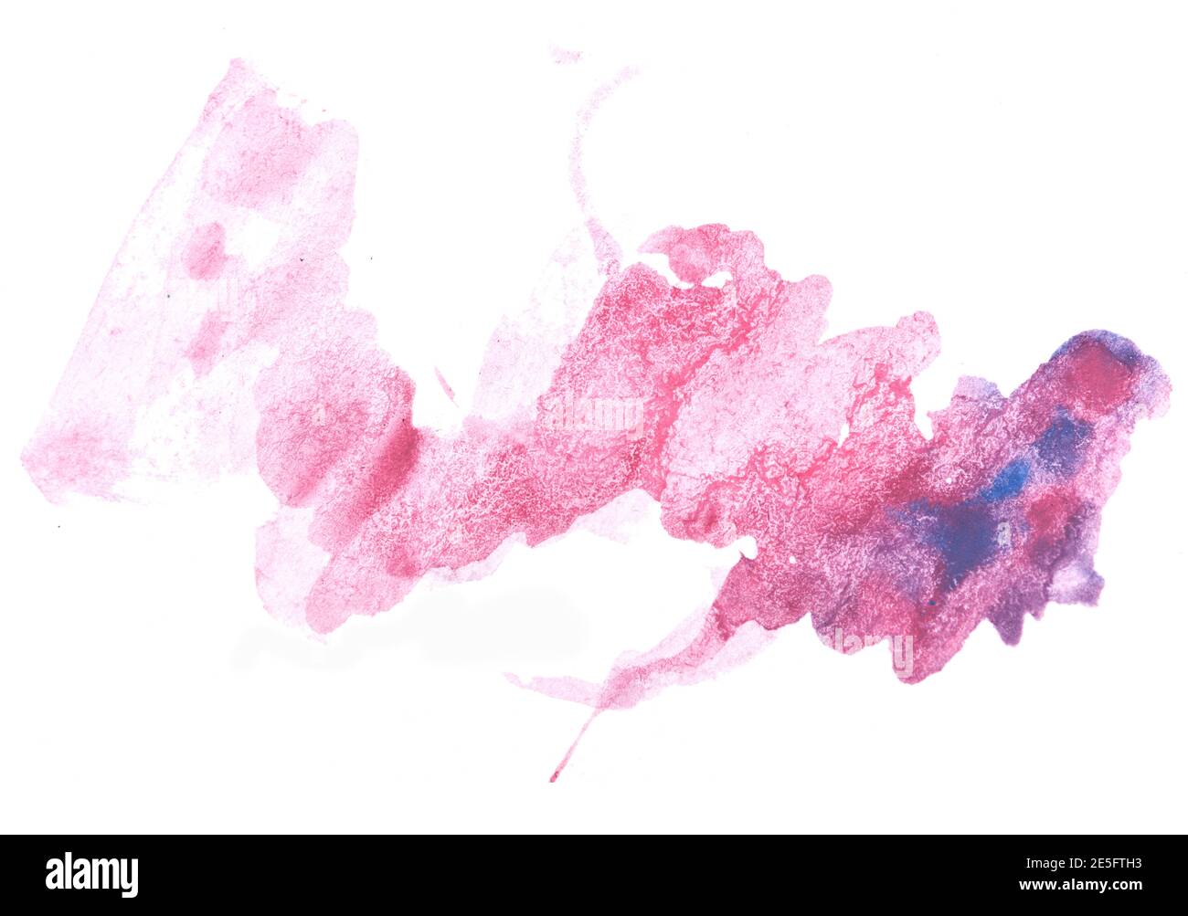 Abstract watercolor on white background Stock Photo - Alamy