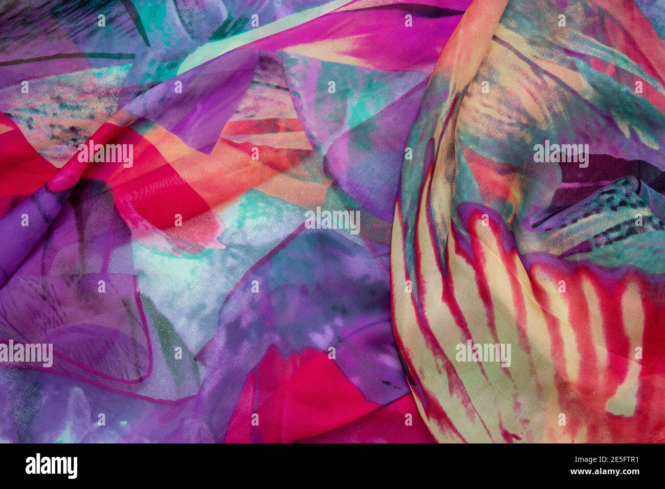 Silken scarf hi-res stock photography and images - Alamy