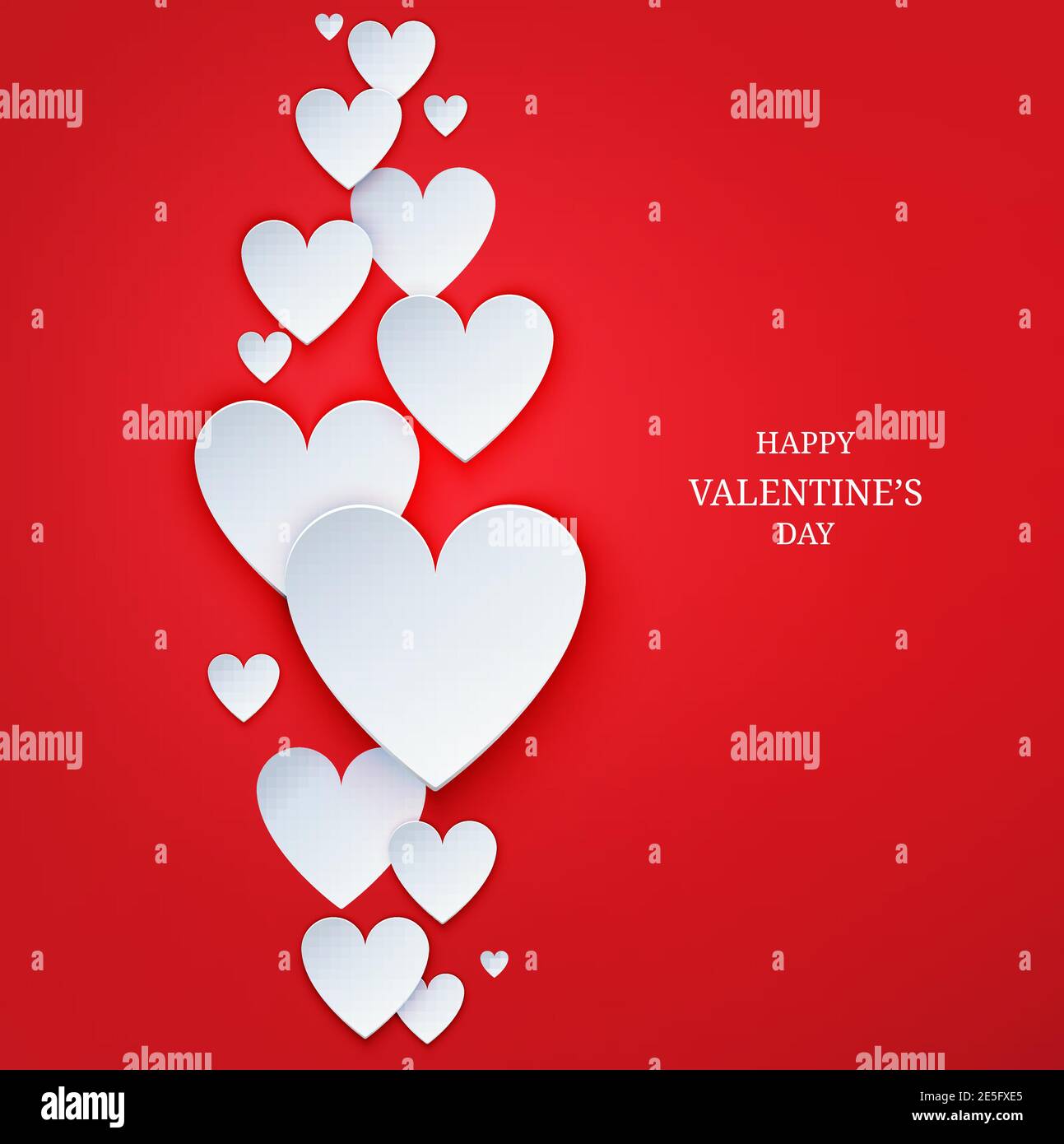 Abstract vector valentines day Stock Vector Images - Alamy