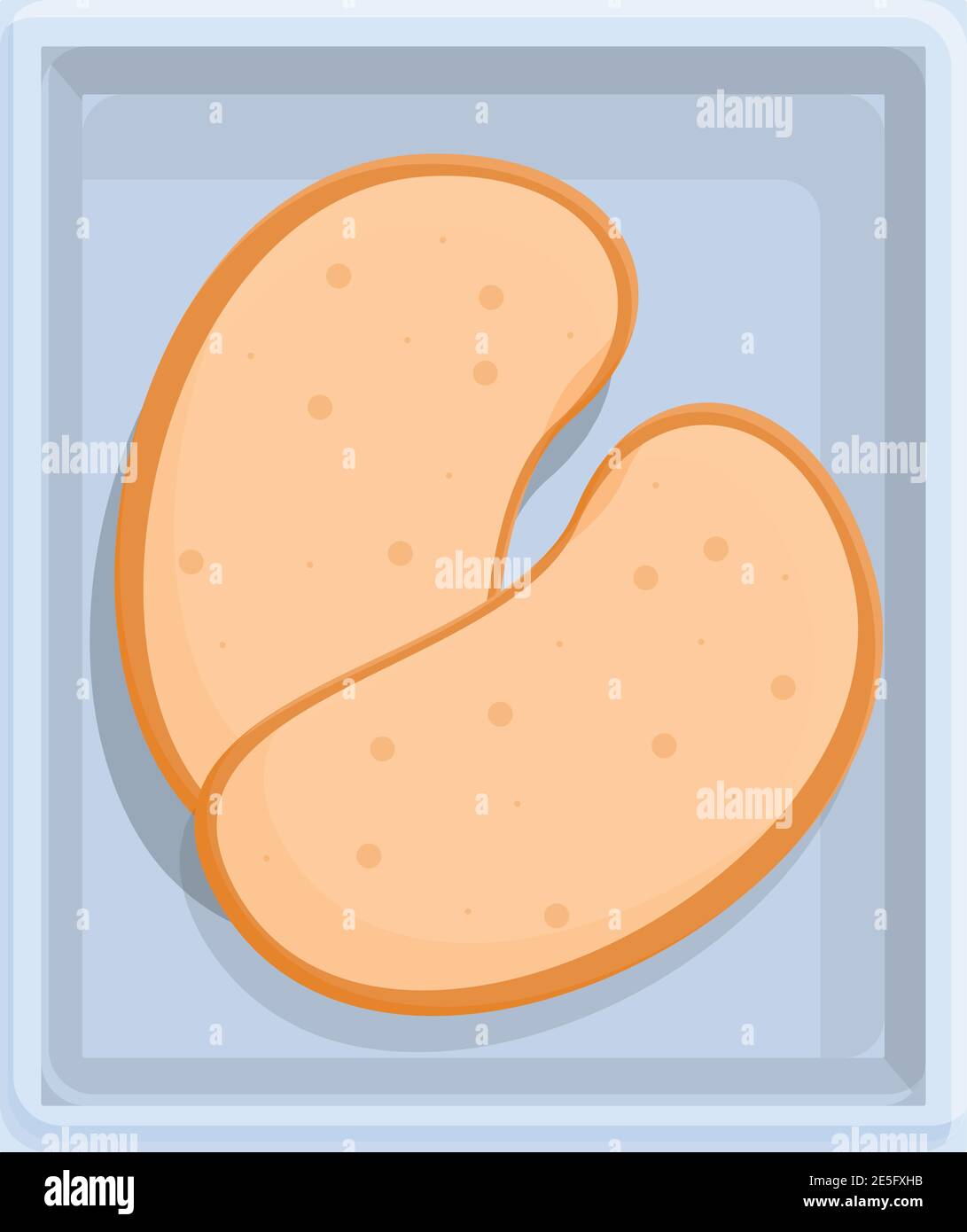Bread food airline icon. Cartoon of bread food airline vector icon for ...