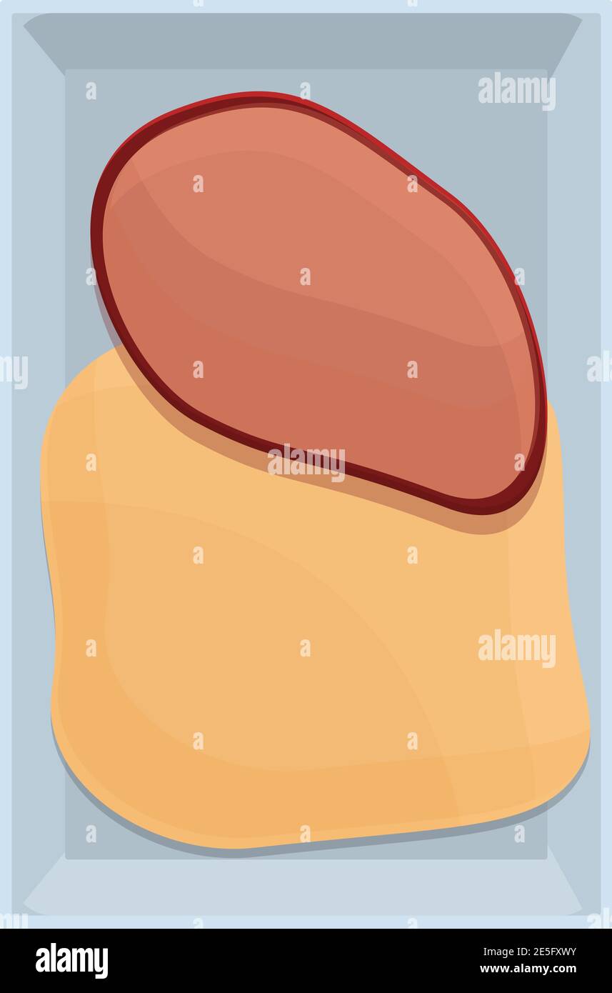 Fresh airline food icon. Cartoon of fresh airline food vector icon for ...