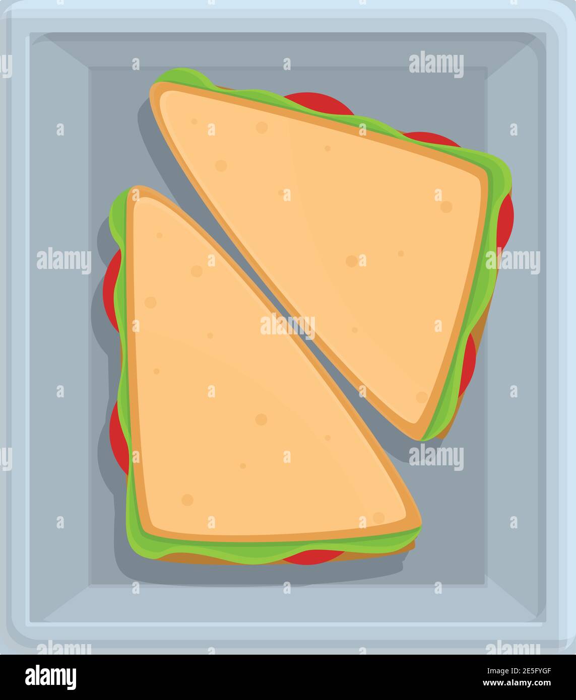 Sandwich airline food icon. Cartoon of sandwich airline food vector ...