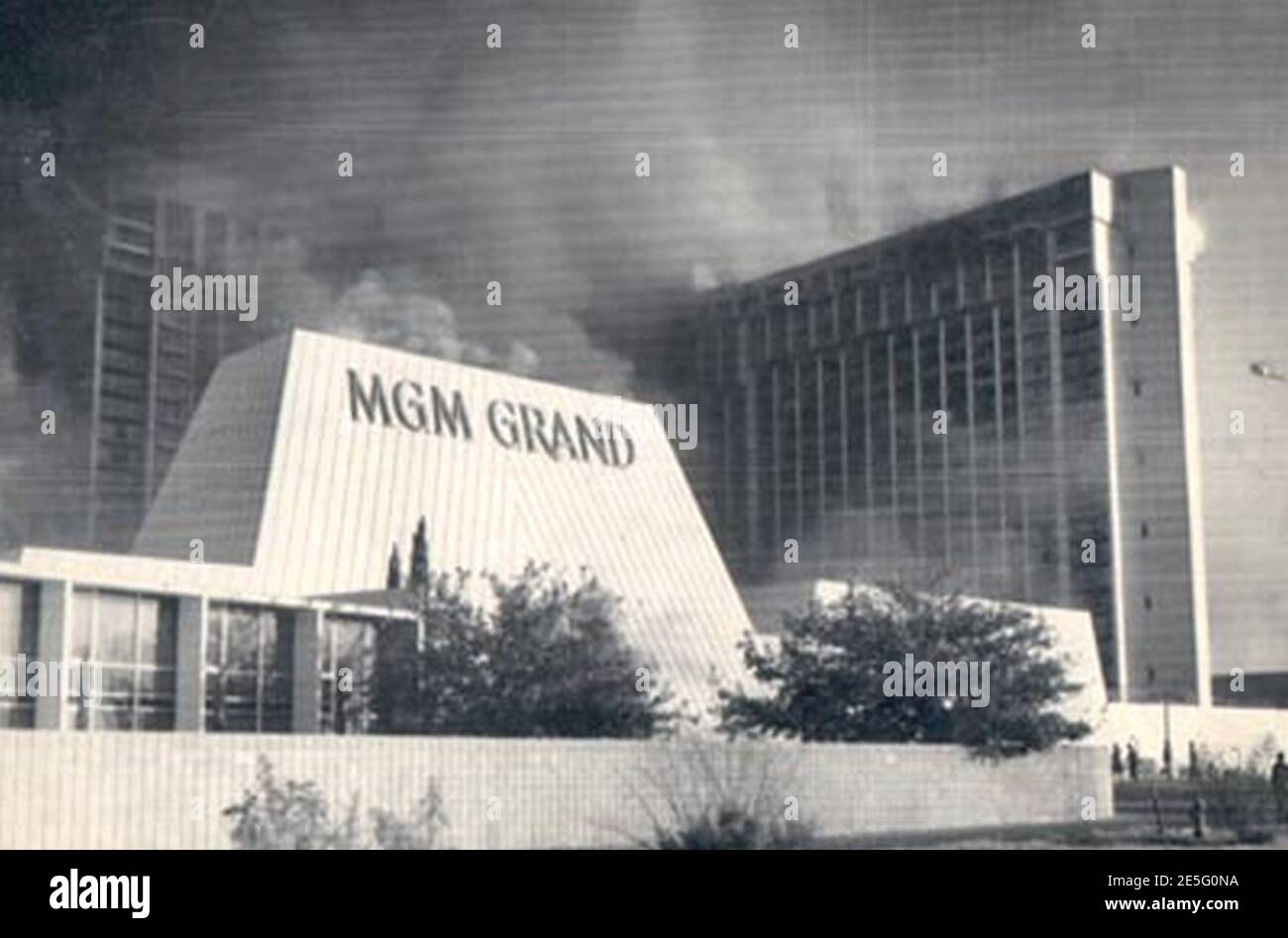 MGM Fire Pic 1 Stock Photo - Alamy