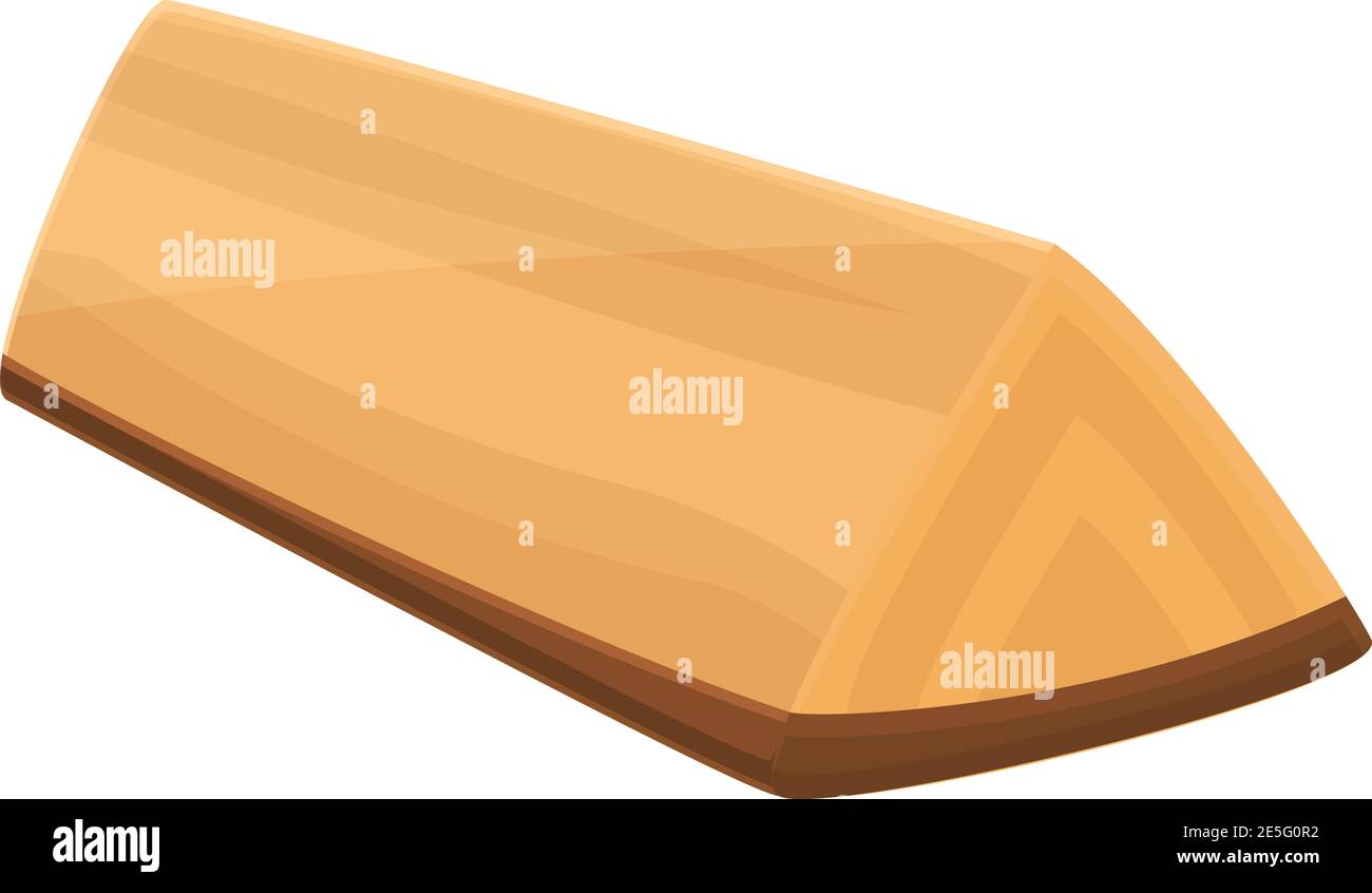 Construction tree plank icon. Cartoon of construction tree plank vector ...