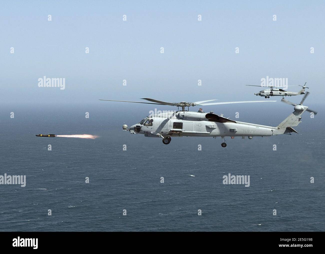 MH-60R Seahawk and Hellfire Stock Photo - Alamy