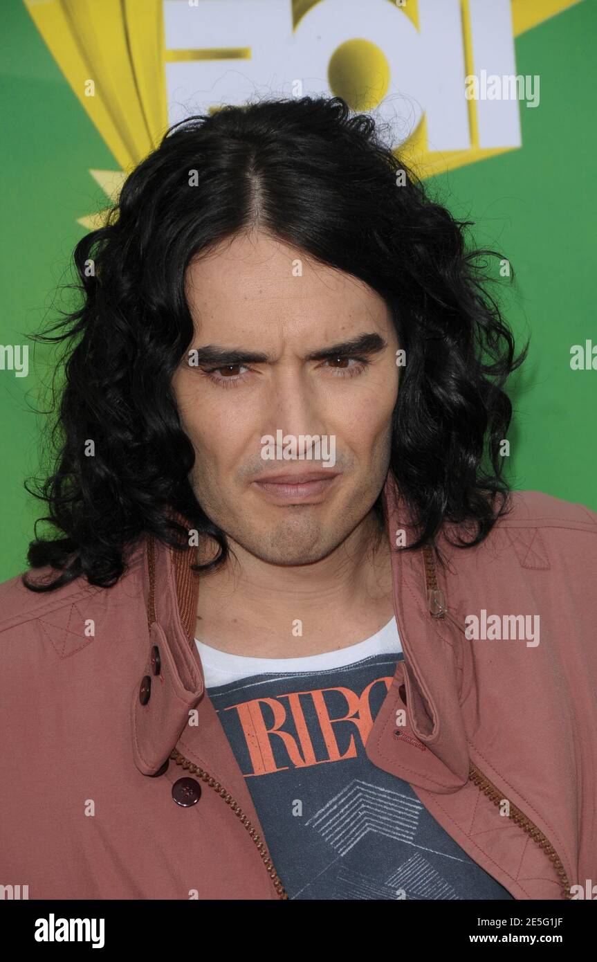Russell Brand at 2011 Nickelodeon Kids Choice Awards held at USC's ...