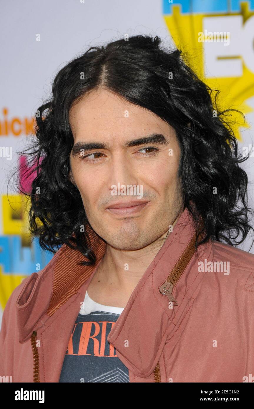Russell Brand at 2011 Nickelodeon Kids Choice Awards held at USC's ...