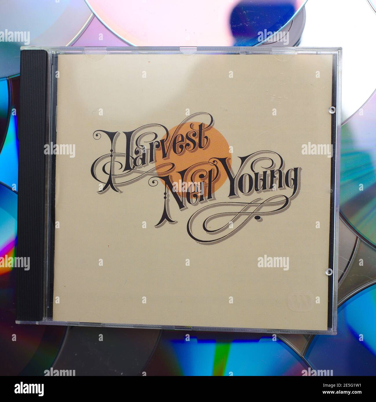 Neil Young Harvest Album Cover