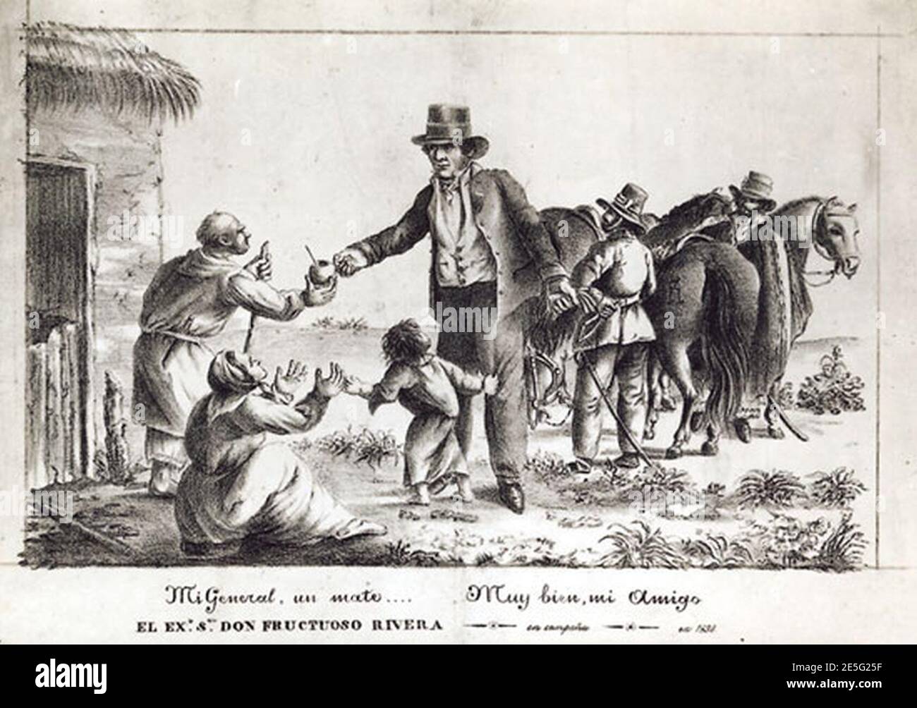 Mi general un mate Stock Photo - Alamy