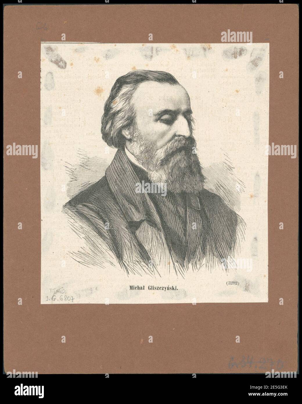 Micha Gliszczy ski (by Józef Holewi ski, 1876 Stock Photo - Alamy