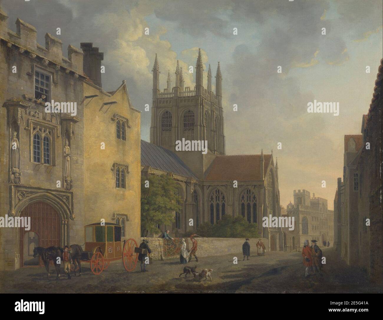 Michael ''Angelo'' Rooker - Merton College, Oxford Stock Photo - Alamy