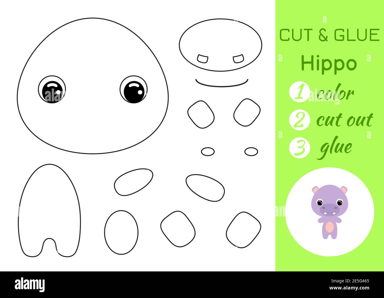 Hippo cut out hi-res stock photography and images - Alamy