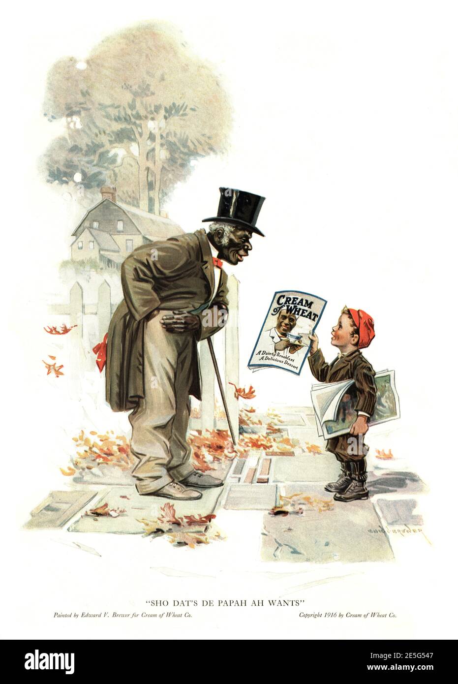 Vintage Advertisement from Delineator Magazine, August 1916 Stock Photo ...