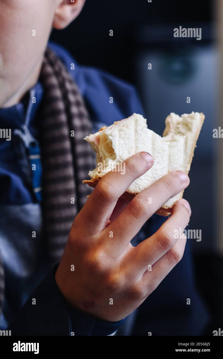 Bitten sandwich hi-res stock photography and images - Alamy