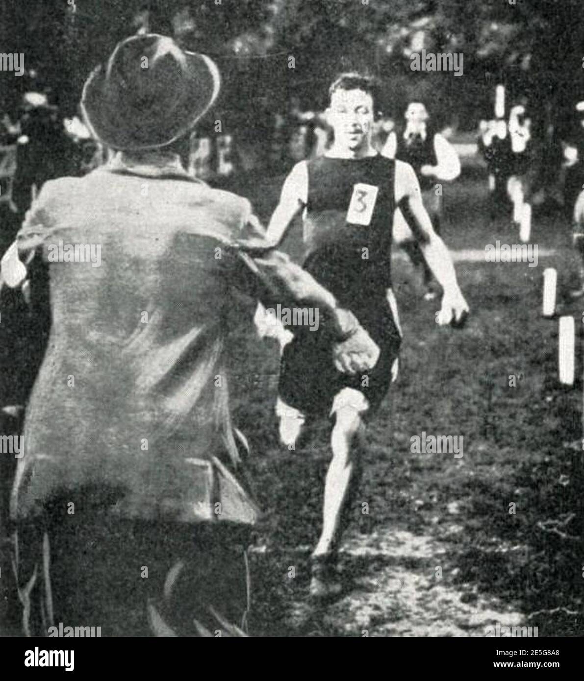 Michel Théato, vainqueur du Marathon des JO 1900 Stock Photo - Alamy