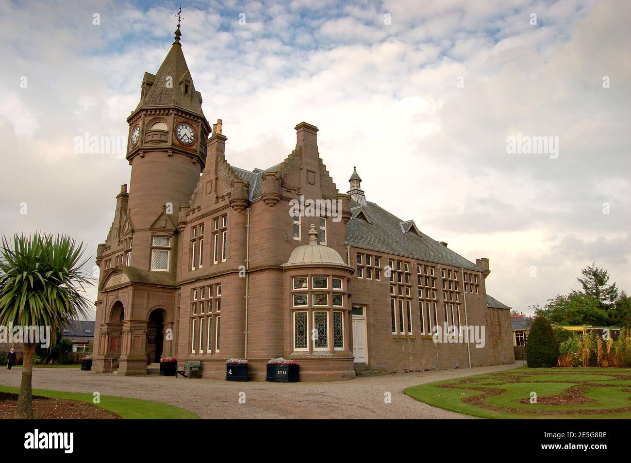 Inglis Memorial Hall, Edzell, Angus, Scotland Stock Photo - Alamy