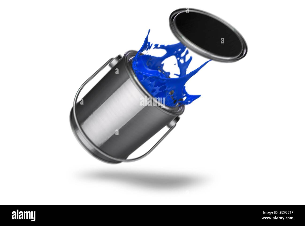 Paint bucket falling hi-res stock photography and images - Alamy