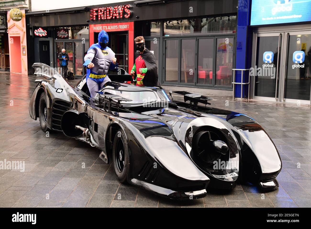Batman robin batmobile hi-res stock photography and images - Alamy